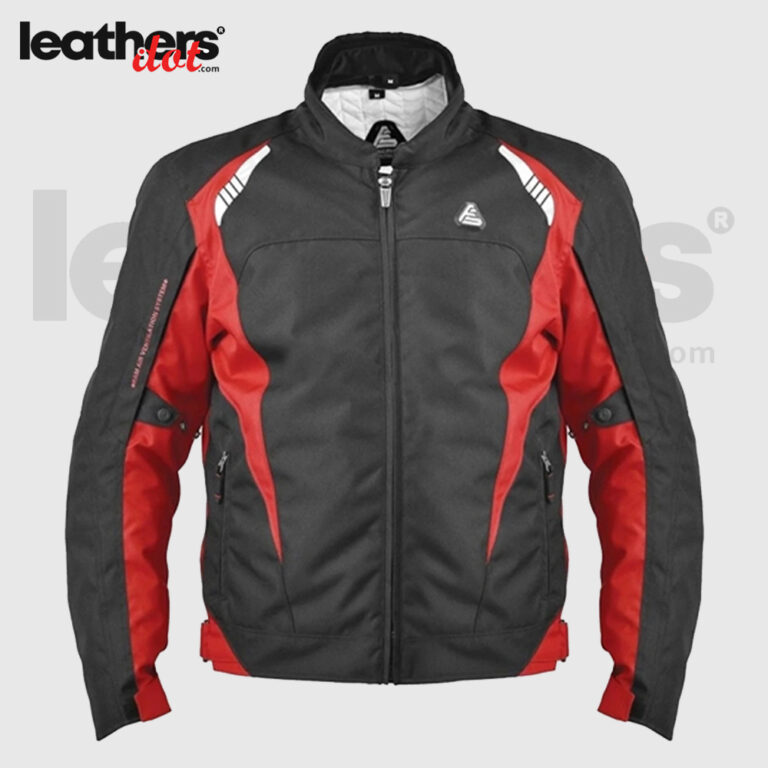 Buy New Men Cordura Textile Motorcycle Riding Jacket in Black