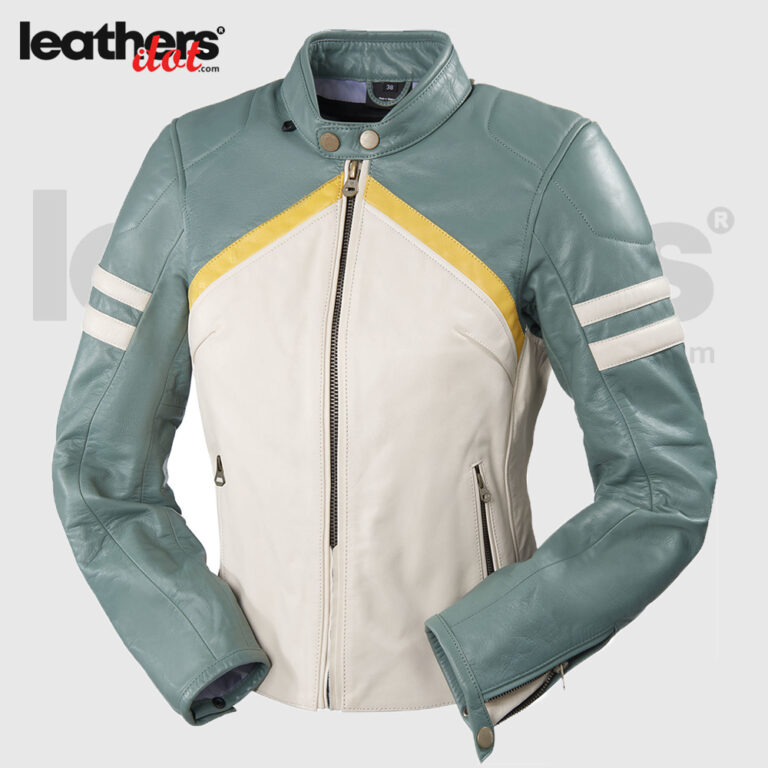 Rev'it Meridian Women Motorcycle Leather Jacket - Dotleathers